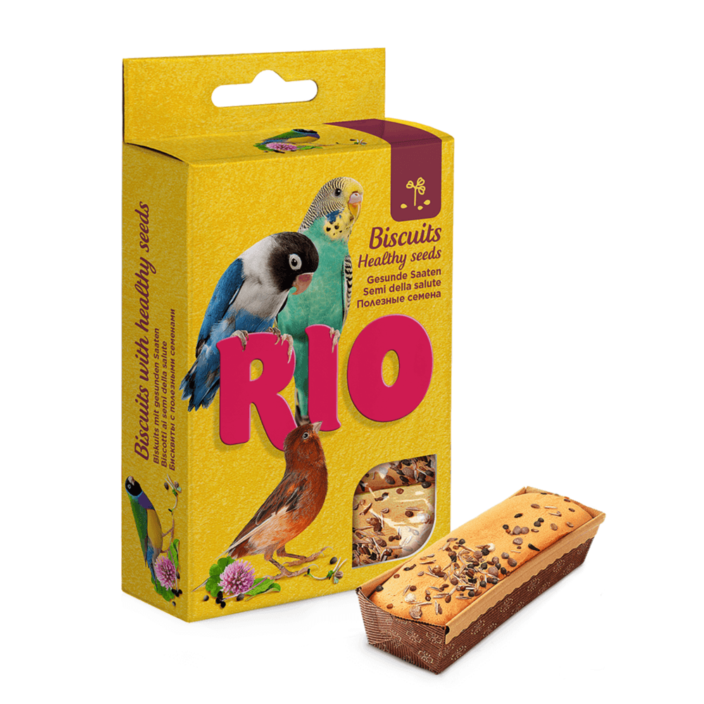 RIO Biscuits For All Birds With Healthy Seeds 5x7gr – Pet Planet